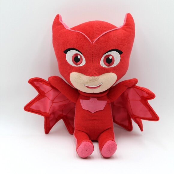 Toys | Pj Masks Sing Talking Owlette Red 14 Plush By Just Play Lights ...